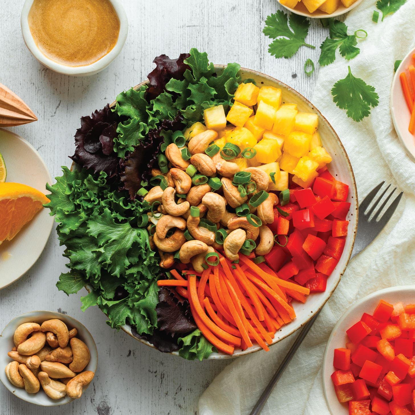 Crunchy Cashew Salad – Inspired Go