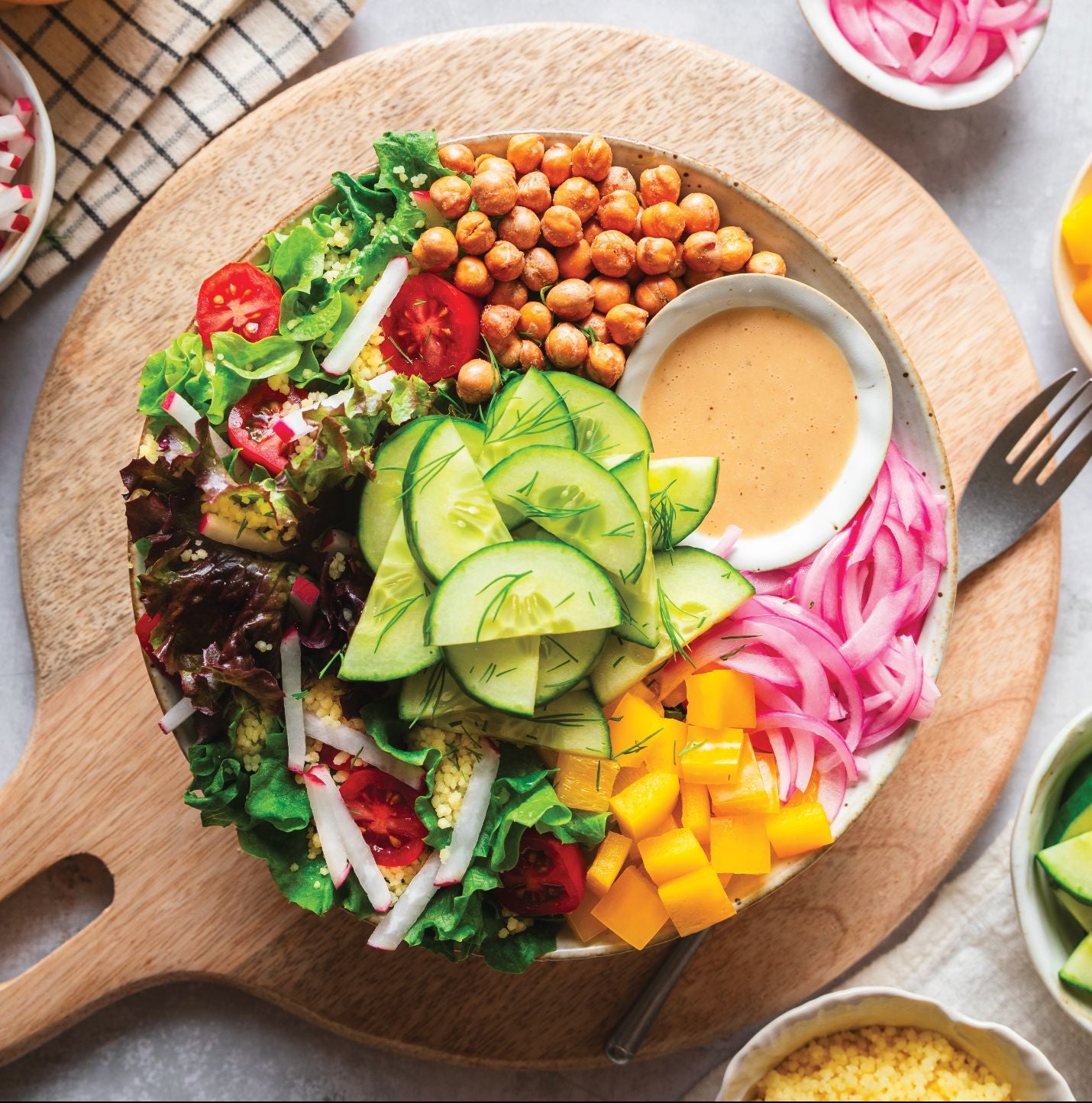 Dill Chickpea Salad – Inspired Go