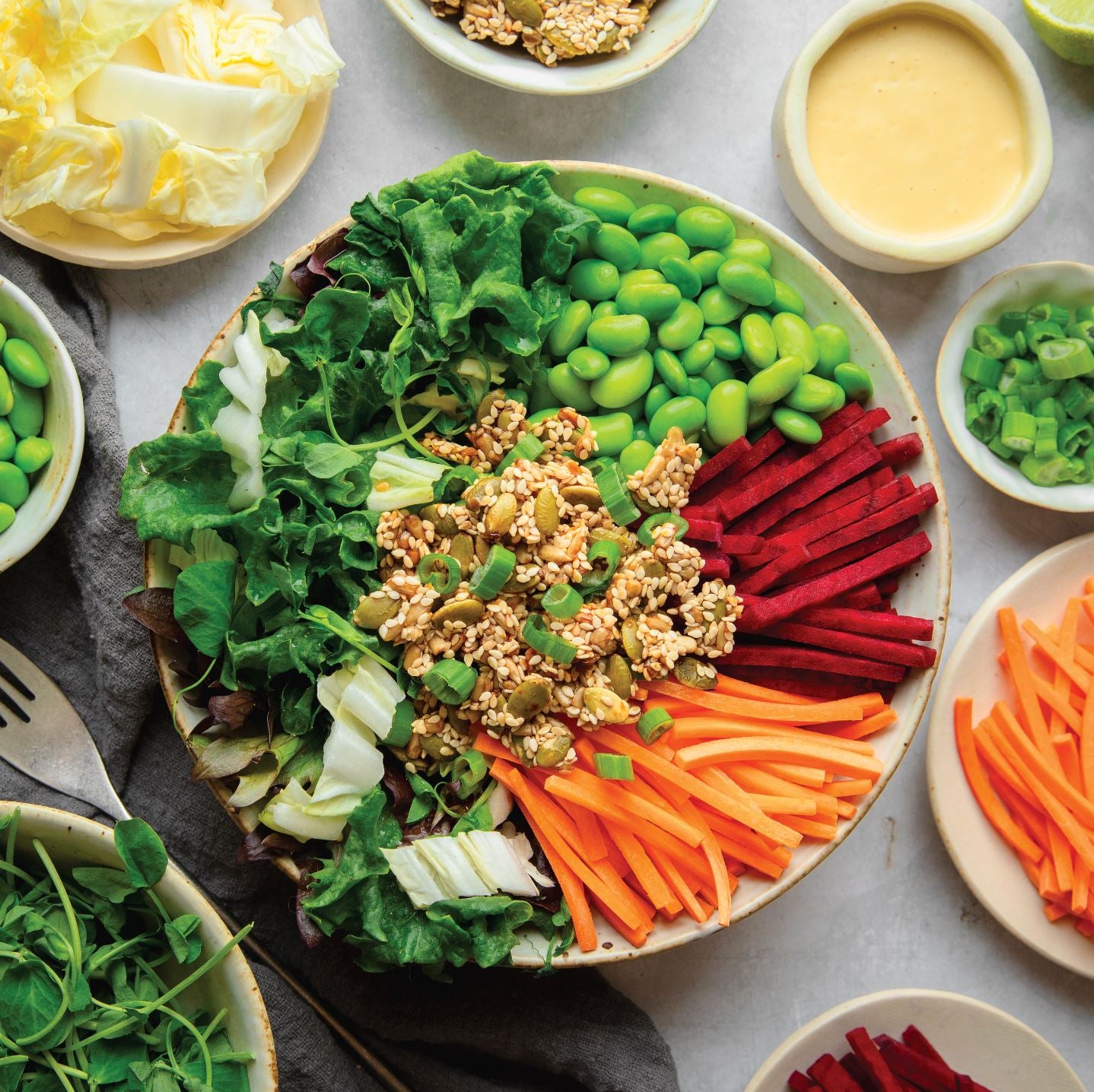 Miso Crunch Salad – Inspired Go