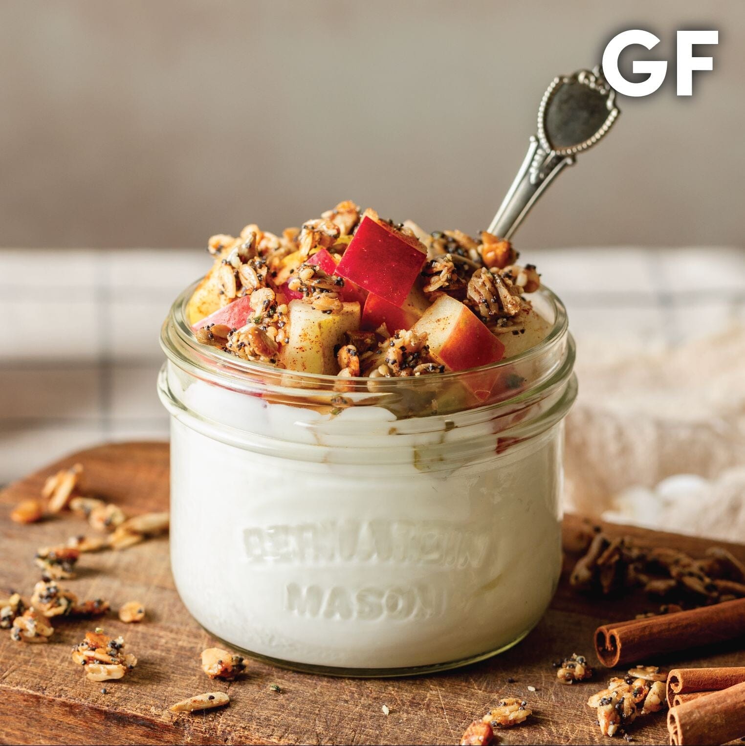 Apple & Pear Greek Yogurt Parfait – Inspired Go