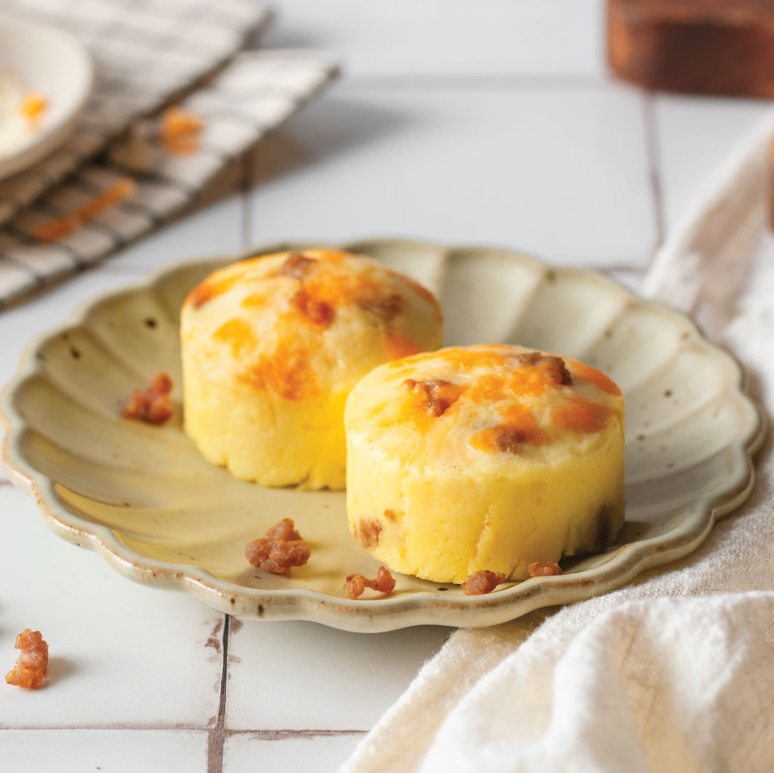 Cheese & Turkey Sausage Egg Bites – Inspired Go