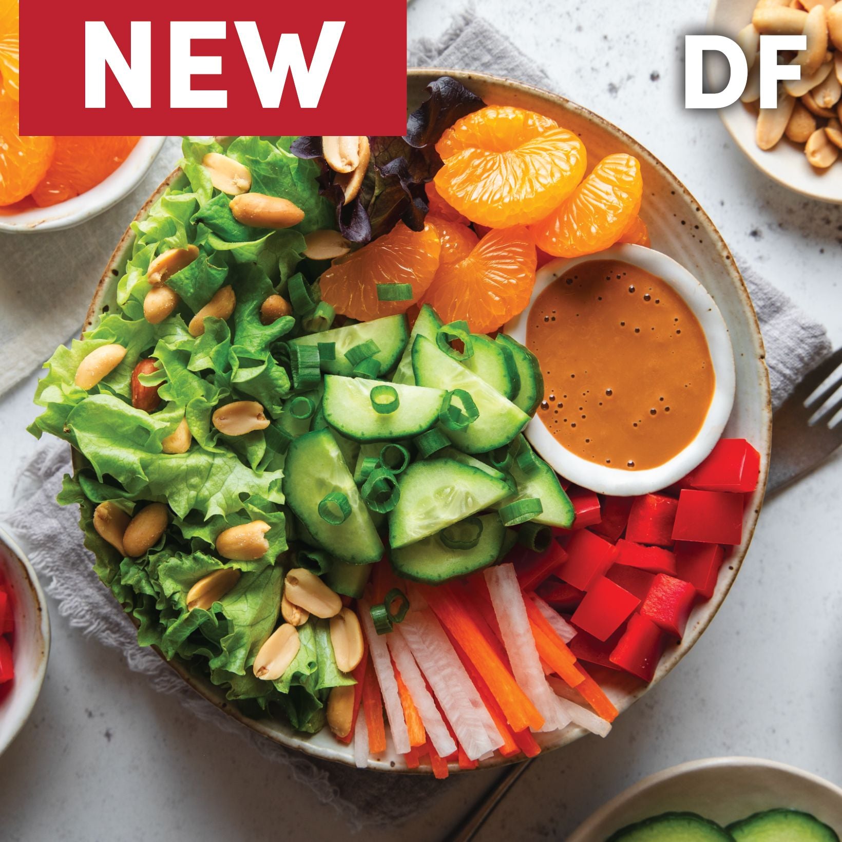 Thai Peanut Crunch Salad – Inspired Go